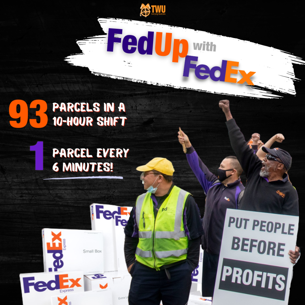 Fedex “gig-style” proposal for owner drivers threatens job security ...
